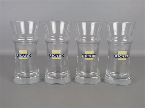 4 Set Ricard Glazen Kringwinkel