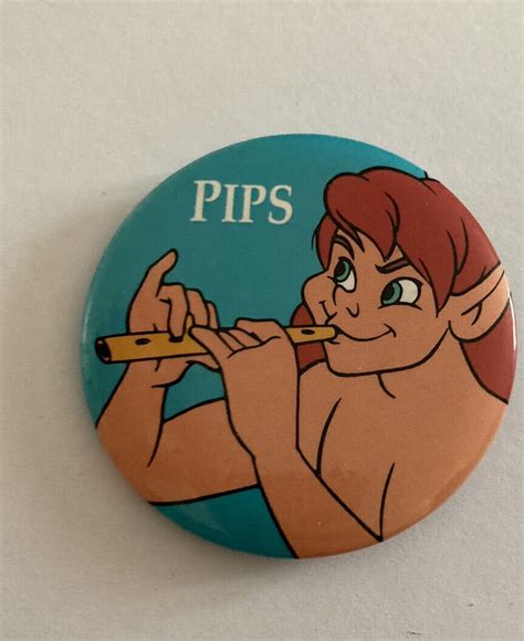 Ferngully Pips Button Pin