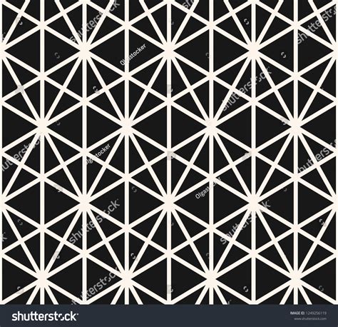 Geometric Triangles Seamless Pattern Vector Abstract Stock Vector Royalty Free
