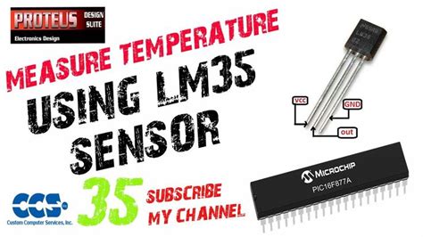 How To Measure Temperature Using Lm Sensor With Pic F A In Urdu Hin Sensor