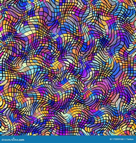 Geometric Abstract Pattern In Low Poly Style Stock Vector Illustration Of Center Pattern