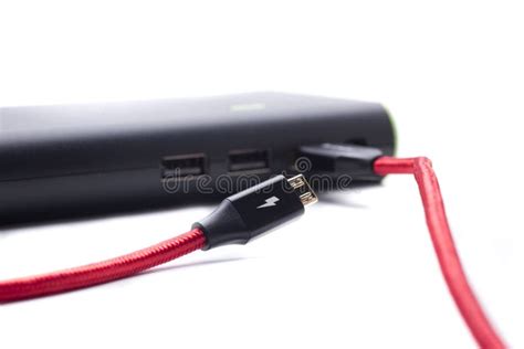 Micro Usb Conection Stock Image Image Of Charge Cable 164490867