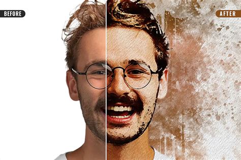 قالب افکت آبرنگی عکس 🔥کد فایل 121293