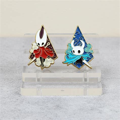 Hollow Knight Pin Knight And Hornet Style Pins Hard Enamel Badge