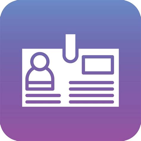 Identification Vector Icon 37875537 Vector Art At Vecteezy