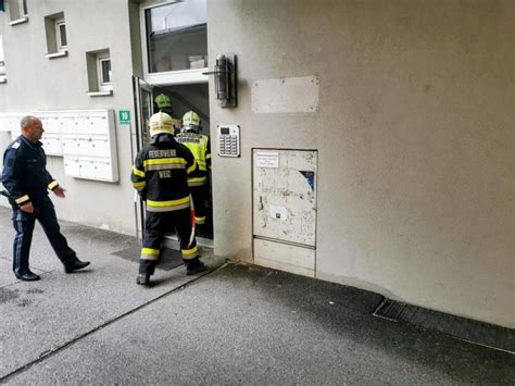 Stadtfeuerwehr Weiz Aktuell Einsätze Gasgeruch in der