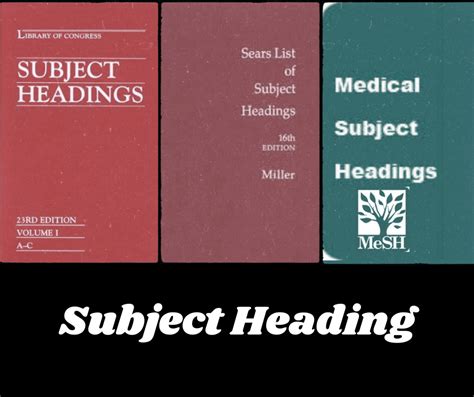 subject headings types and importance enlightenknowledge
