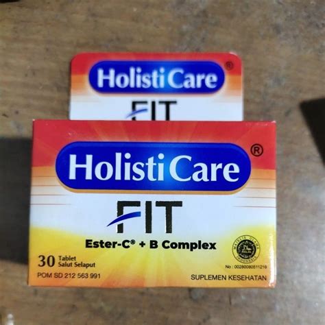 Jual Holisticare Fit Ester C B Complex 30tablet Shopee Indonesia