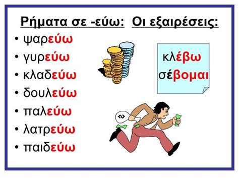 ΧΡΟΝΟΙ ΡΗΜΑΤΩΝ ΚΑΤΑΛΗΞΕΙΣ Greek Language Learning Fun Education
