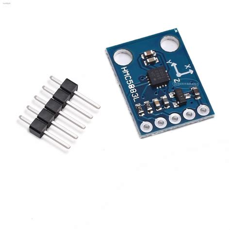 Gy 273 Qmc5883l Electronic Compass Compass Module Three Axis Magnetic Field Sensor Shopee