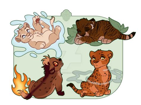 Cub Adopts Free For Msituni Closed By Tomothebear On Deviantart