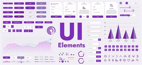 Premium Vector A Set Of Vector Buttons And User Interface Gui