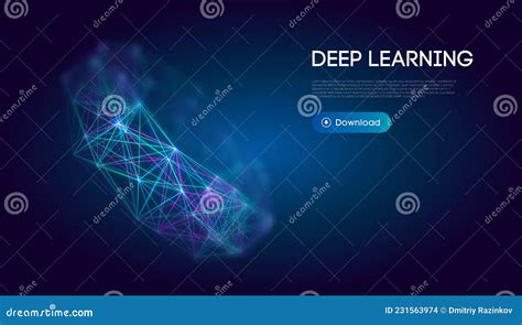 Deep Learning Science Technology Background Network Communication Ai