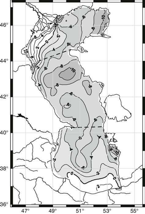 4 The Climatic Or Mean Dynamic Topography Cm From The Numerical Download Scientific Diagram