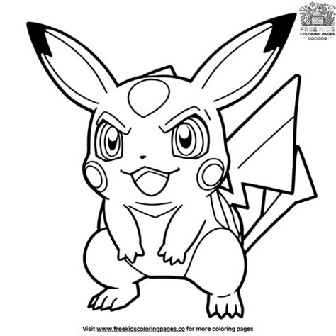 Starter Pokémon Coloring Pages
