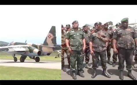 General Ukuriye FARDC Yasuye Sukhoi 25 Yarasiwe Mu Rwanda Agaragarizwa
