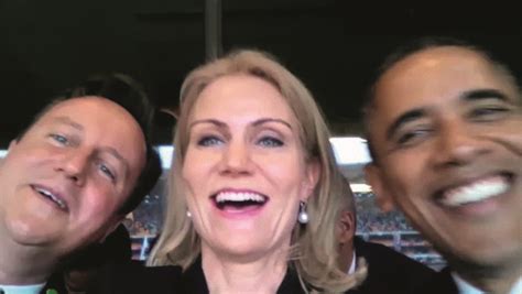 Helle Thorning Schmidt Selfie