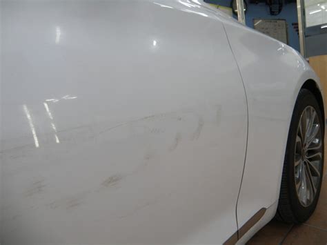 제네시스 긁힘으로 발생한 스크래치를 수성 광택으로 깔끔하게 처리했어요 안양 호계동 자동차 흠집 제거 자동차 기스 제거 네이버 블로그