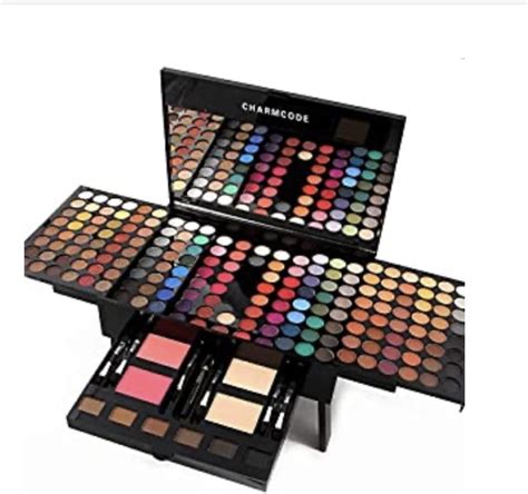 Charmcode 190 Colors Cosmetic Make Up Palette Set Kit Combination With