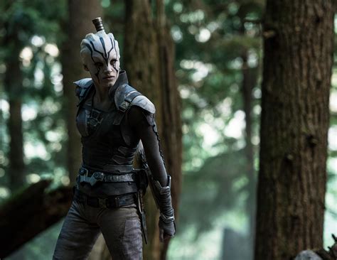 Jaylahs Forest Standoff Sofia Boutella In Star Trek Beyond 4k Ultra Hd