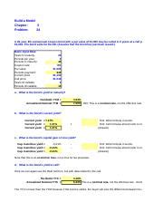 Ch05 P24 Build A Model Xlsx Build A Model Chapter 5 Problem 24 A 20
