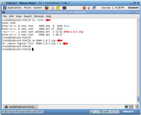 Damn Vulnerable Web App DVWA Lesson 1 How To Install DVWA In Fedora 14