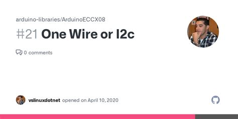 One Wire Or I C Issue Arduino Libraries Arduinoeccx Github