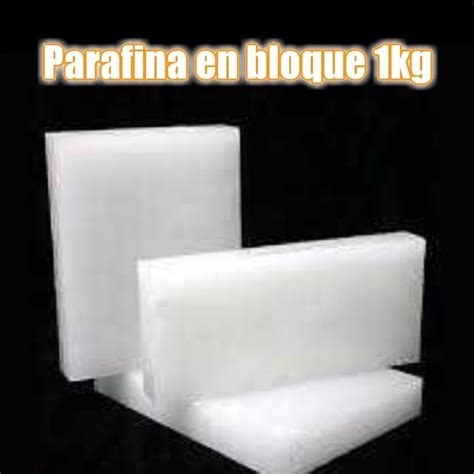 Parafina En Bloque 1kg Artística Las Perlas