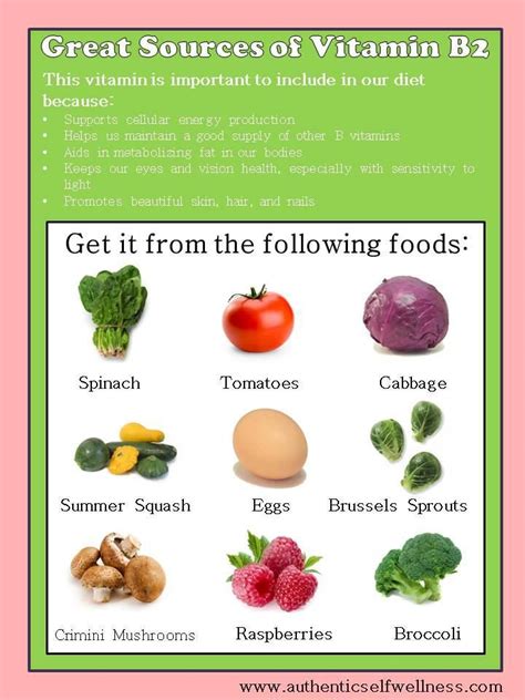 Vitamin B Foods And Fruits