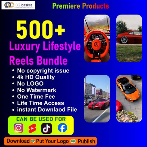 Luxury Lifestyle Reels Bundle Dgbasket