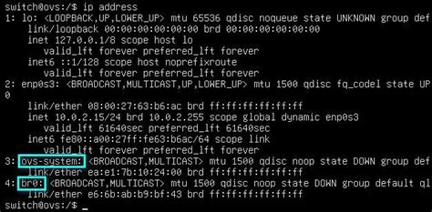 Open Vswitch Debian Infoloup