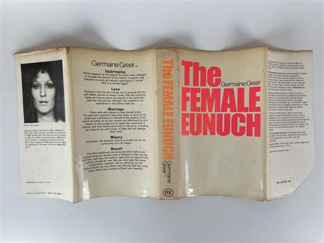 The Female Eunuch By Greer Germaine 1970 John Atkinson Books Aba