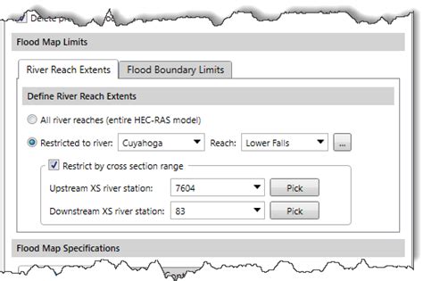 Flood Map Command CivilGEO Knowledge Base