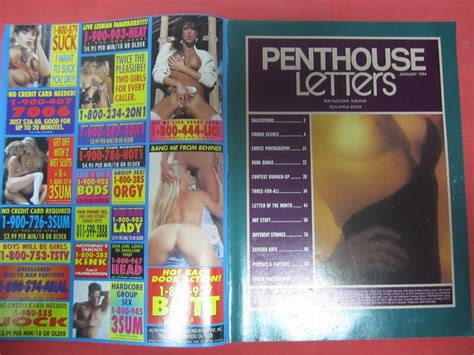 AdultStuffOnly Penthouse Letters Volume 12 Number 11 USA January 1994
