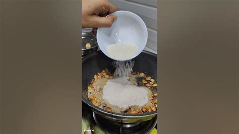 तो आज मेरे हस्बैंड ने बनाया है मेरे आटे का हलवा🌟😌shortvideo