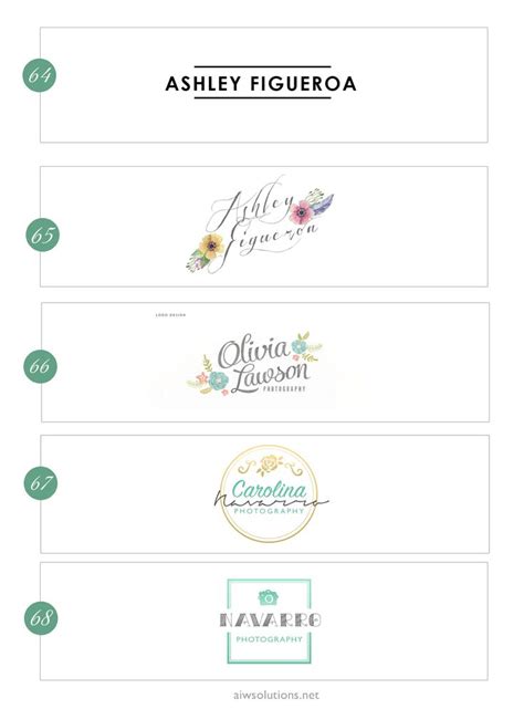 Blog Header Design Custom Banner Photography Logo Restaurant Logo