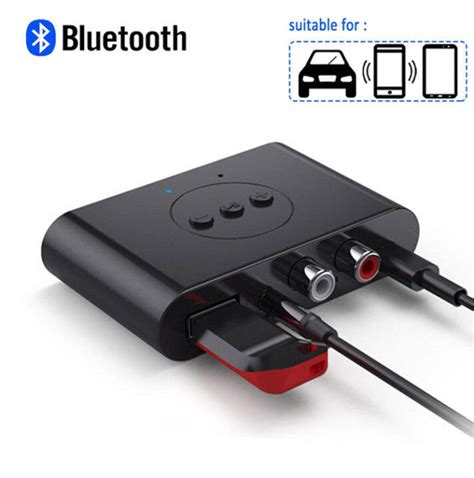 ใหม่ Bluetooth 5 0 เครื่องรับสัญญาณเสียง Aux Usb เอาต์พุตคู่สเตอริโอในรถยนต์การโทรแบบแฮนด์ฟรี