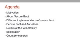 Your Peripheral Has Planted MalwareAn Exploit Of NXP SOCs Vulnerability PPT