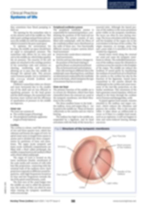 Solution 210324 The Structure And Function Of The Ear And Its Role In