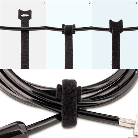 On Stage CTA6600 Cable Ties Hook Loop Cable Management Velcro