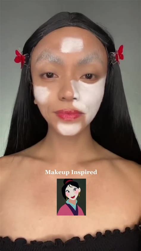 Mulan Makeup Inspired 🦗🐉🀄️ Watch Full Video Link In Comment Section Thank You Guys Love You ♥️♥️