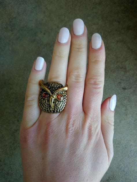 Кільце сова — ціна 59 грн у каталозі Кільця і персні Купити аксесуари за доступною ціною на Шафі