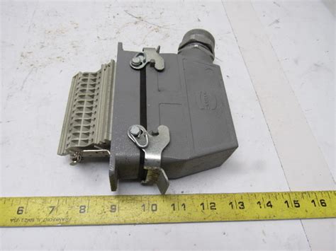 Harting Han 24b 24 Pin Side Entry Connector Bullseye Industrial Sales