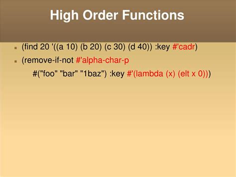 Ppt Basic Introduction To Lisp Powerpoint Presentation Free Download