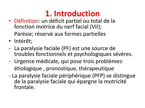 SOLUTION Les Paralysies Faciales Pe Riphe Riques 2 Studypool