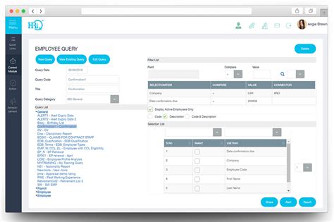 HRiQ HRIS Employee Database System With Multi Dimensional View