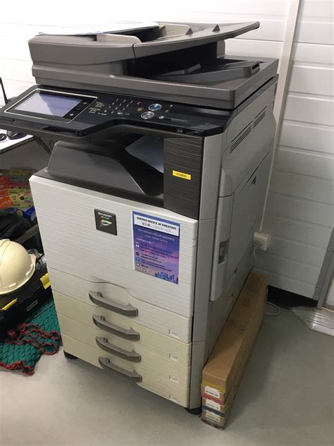 ติดตั้งเครื่องถ่ายเอกสาร ไซต์งานจังหวัดระยอง Copy Rental