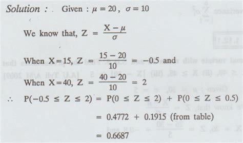 Normal Distributions Solved Example Problems Random Variables