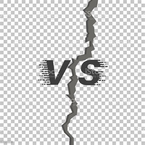 대 스타일 그림입니다 Vs 기호입니다 배틀 헤드라인 템플릿 평면 현대적인 디자인입니다 벡터 일러스트 Championship에