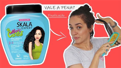 Testei Skala Mais Cachos Vale A Pena Youtube